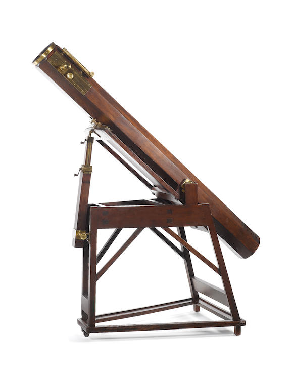 Bonhams A Rare William Cary 6 Inch Newtonian Telescope On Tulley Stand English Circa 1800