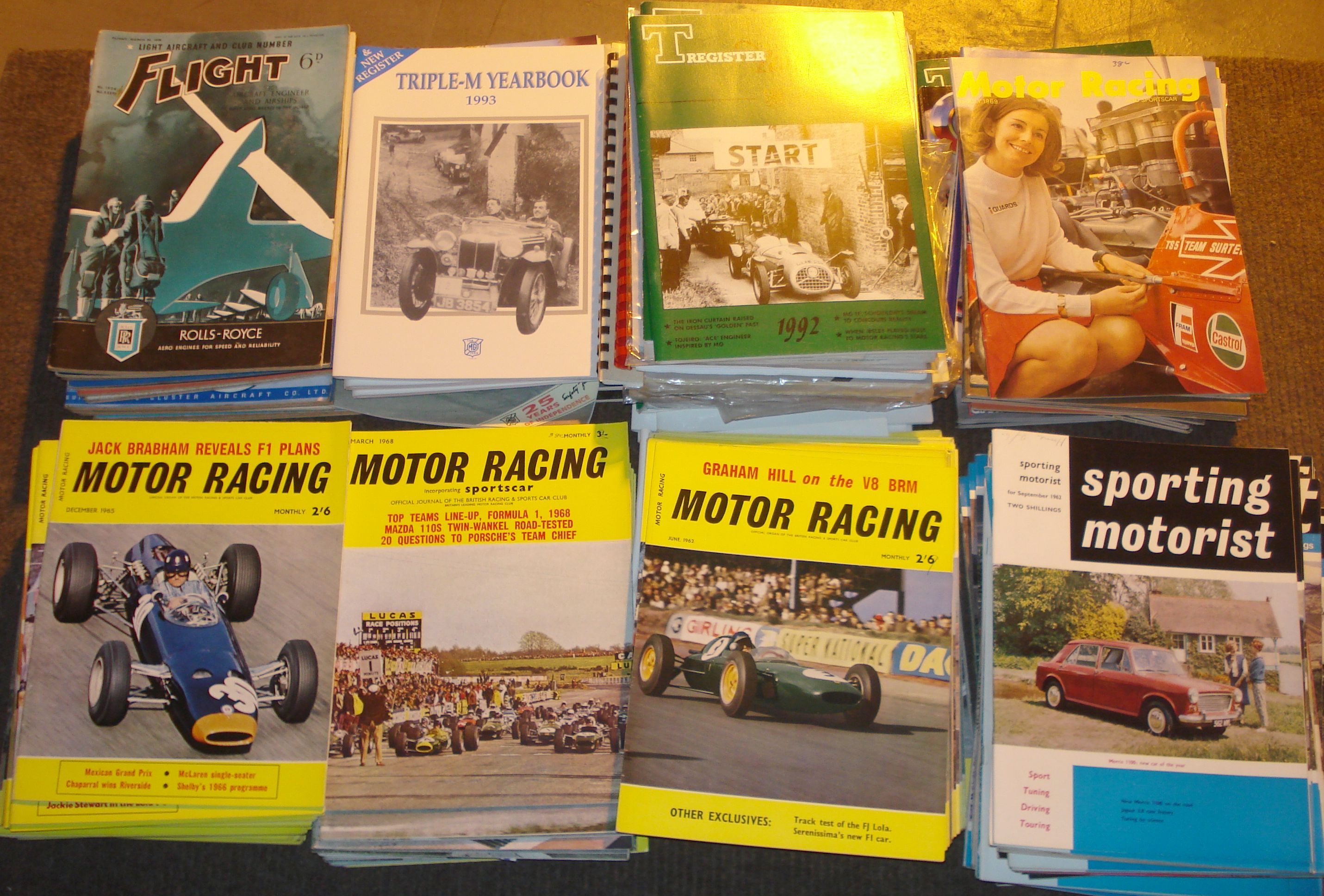 Bonhams Cars : Various motoring magazines,