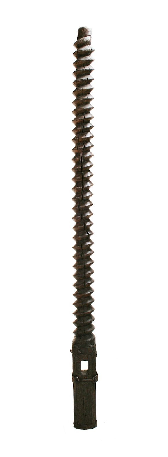 Bonhams : A large French chestnut champagne screwpossibly 17th century