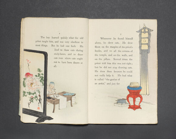 Bonhams : Twenty-six Japanese crepe paper books from the Fairy Tale ...