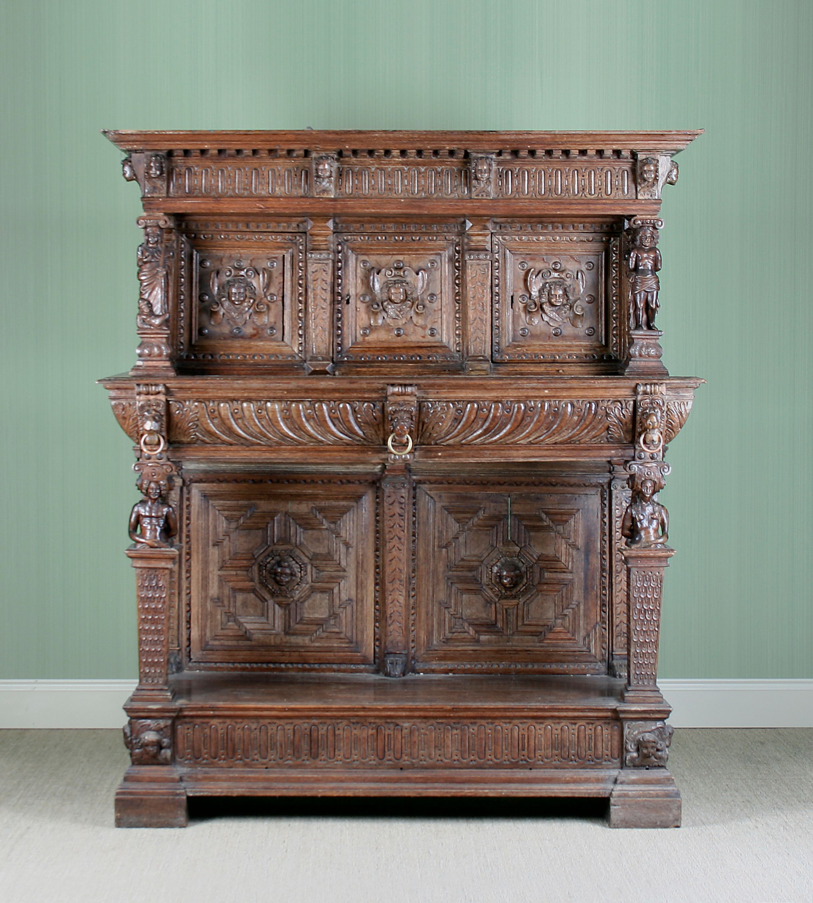 Bonhams : A Flemish court cupboard