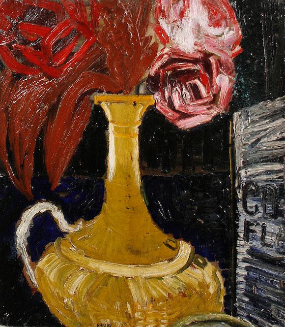 Bonhams : John Bratby R.A. (British, 1928-1992) Still life with ...