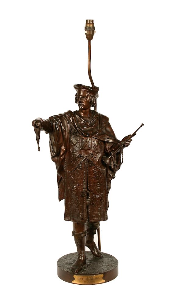 Bonhams : Emile Louis Picault (French, 1833-1915): A large bronze ...