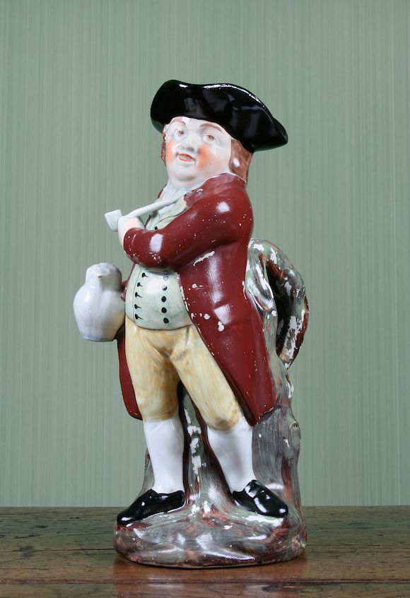 Bonhams : A 'Hearty Good Fellow' Toby jug, circa 1840