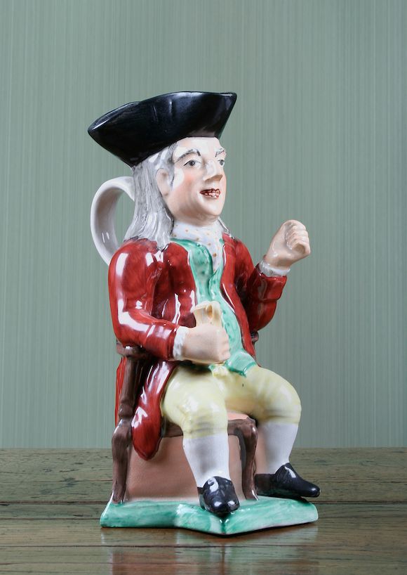 Bonhams : A 'Squire' Toby jug attributed to William Kent, 20th century