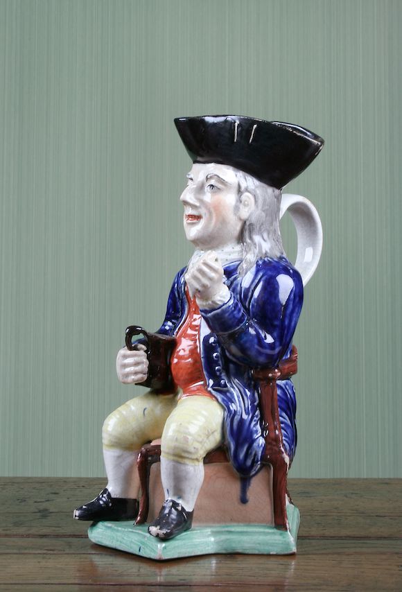 Bonhams : A William Kent 'Squire' Toby jug, circa early 20th century