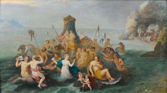 Bonhams : Circle of Frans Francken II (Antwerp 1581-1642) The Triumph ...