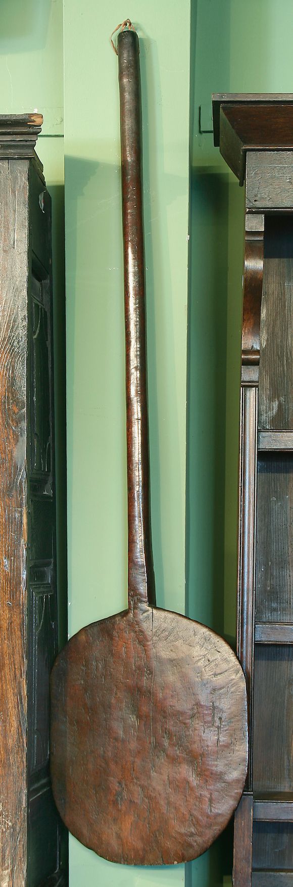 Bonhams : A 19th Century treen bread-paddle or 'oven peel' Probably ...