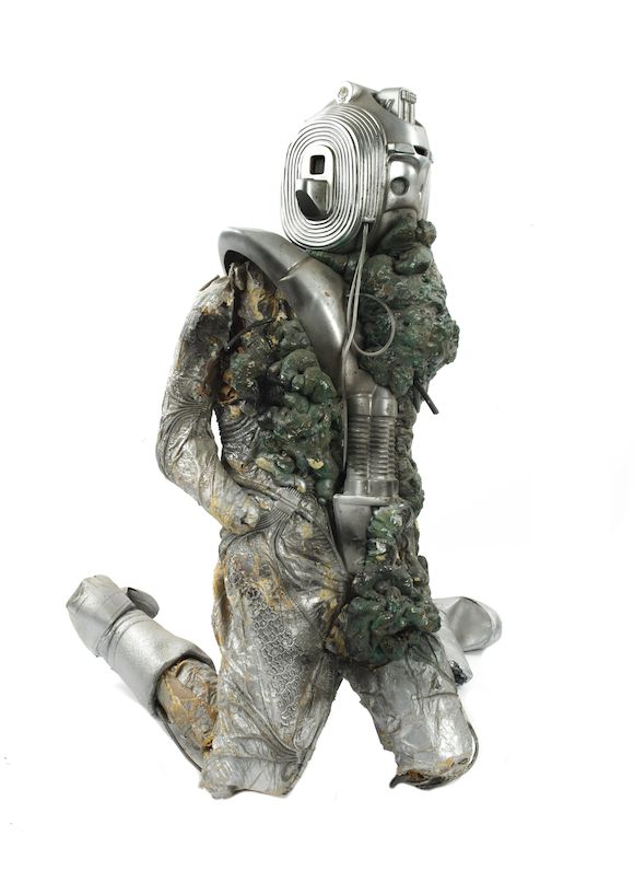 Bonhams : Earthshock, March 1982 A Destroyed Cyberman,