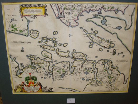 Bonhams : MAPS - LORN PONT (TIMOTHY) Lorna cum insulis vicinis et ...