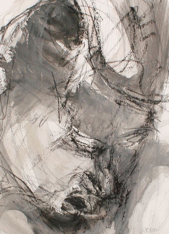 Bonhams : Veronique George (Verog) (French, 20th Century) Face