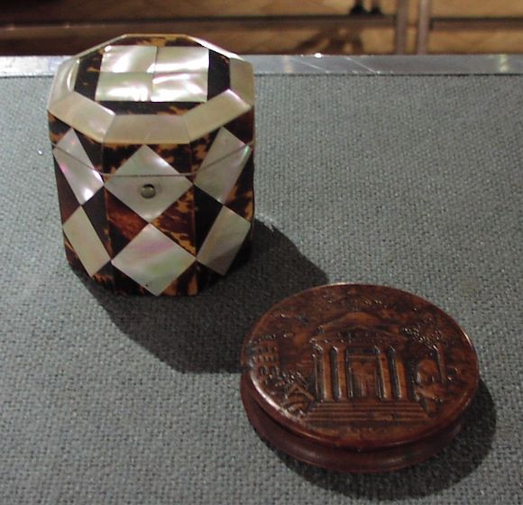 Bonhams : Masonic Interest: A 19th century French burrwood snuff box ...