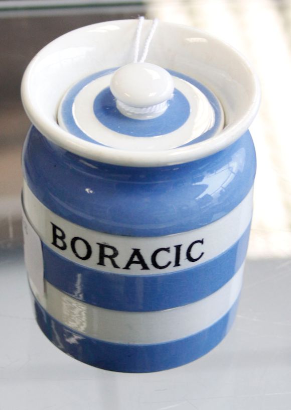 Bonhams : T & G Green "Cornish ware": a rare jar"Boracic", 9cm high ...