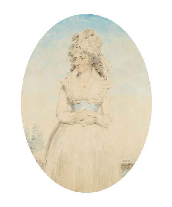 Bonhams : John Downman, ARA (British, 1750-1824) Jane, Lady Mildmay ...