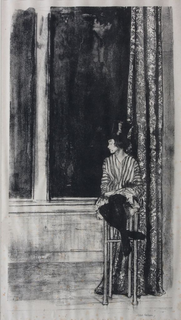 Bonhams : Ethel Gabain (French, 1883-1950) I.41 x 22cm
