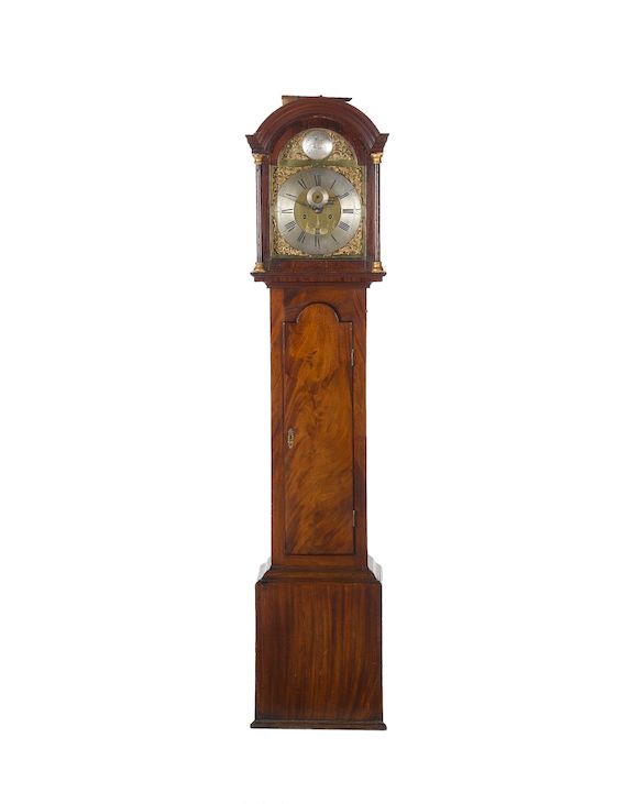 Bonhams : A mahogany cased eight day longcase clock Thomas Mayo, Hereford