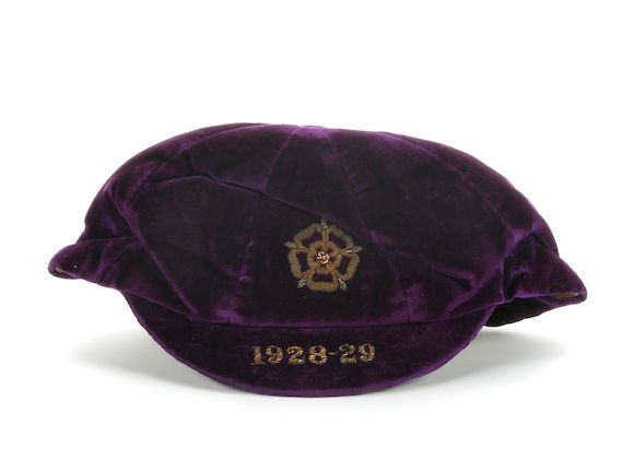 Bonhams : 1928/29 England International Cap awarded to Jimmy Seddon