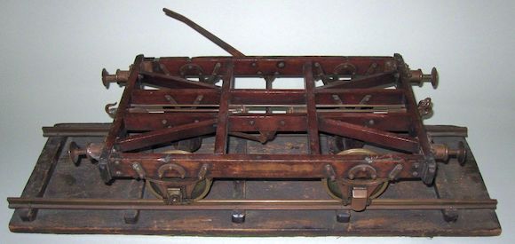 Bonhams : 5½ gauge scratch built Wagon Chassis