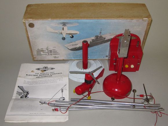Bonhams : Nulli Secundus Electric Remote Control Helicopter