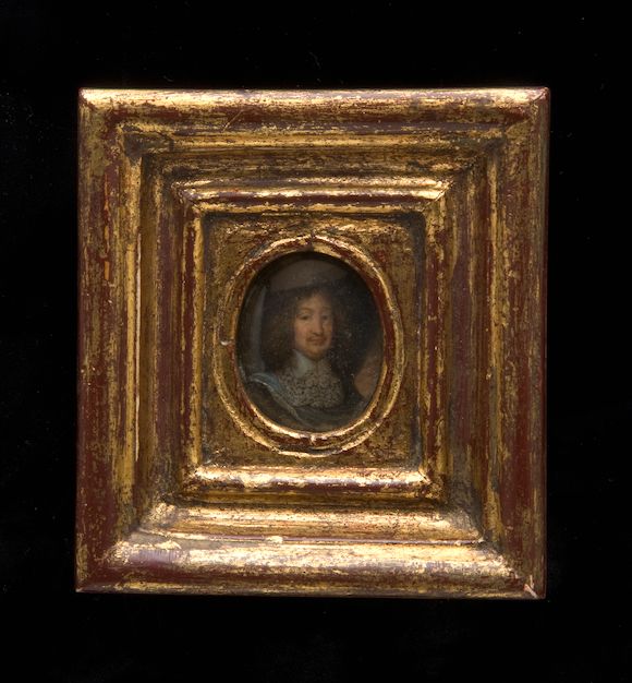 Bonhams : English School, circa 1665 A Gentleman, wearing lace jabot ...