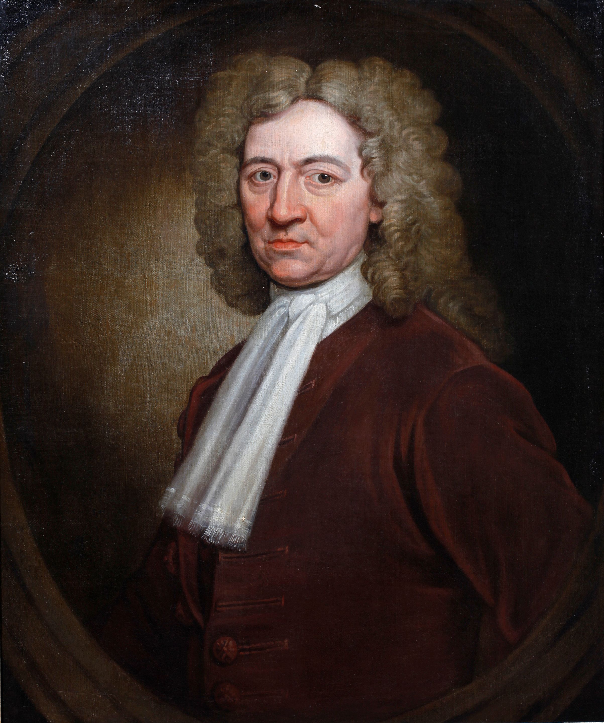 Bonhams : R. Dellon (18th Century) Portrait of a gentleman