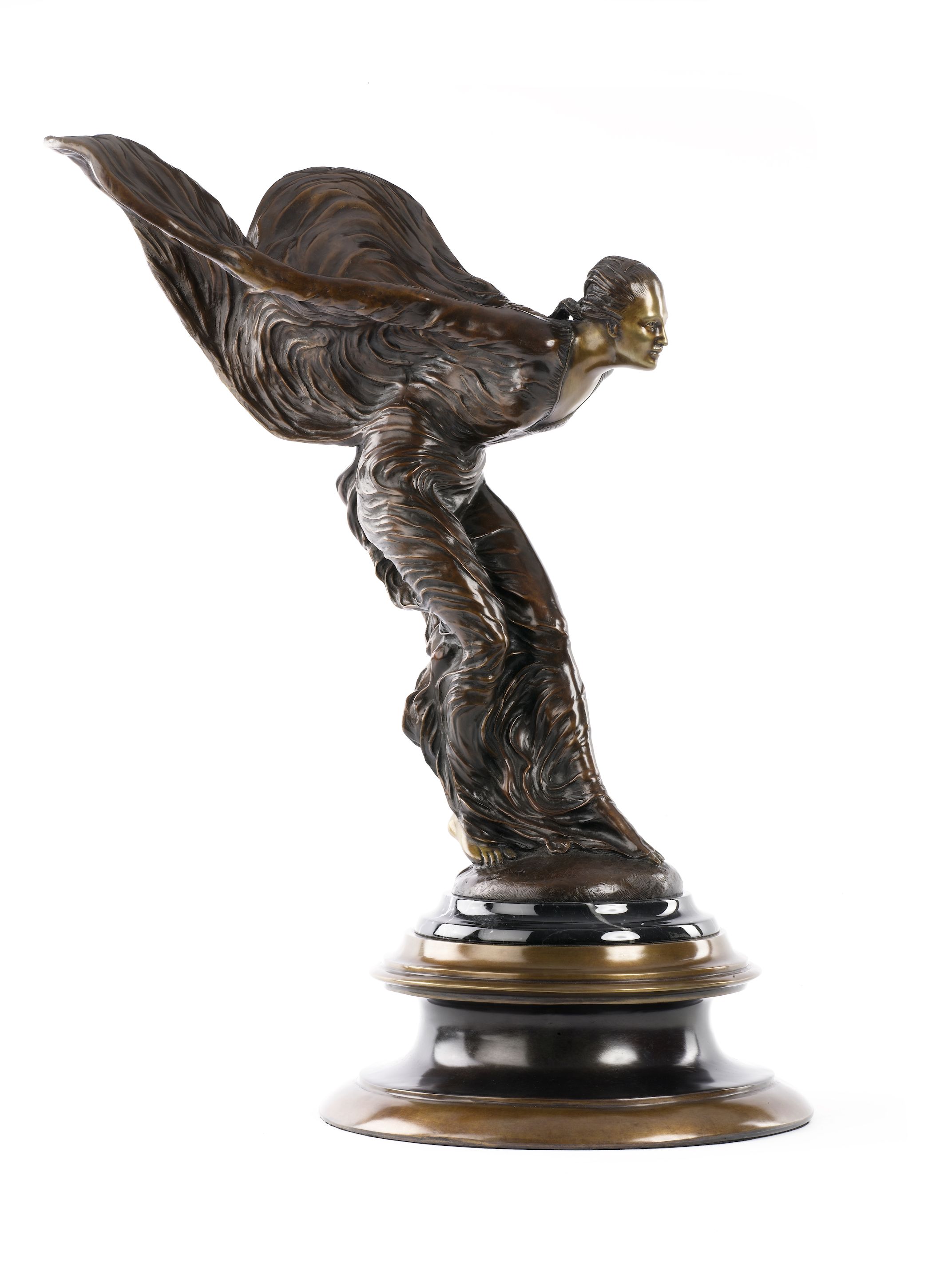Bonhams Cars : A Spirit of Ecstasy showroom statue after Charles Sykes,