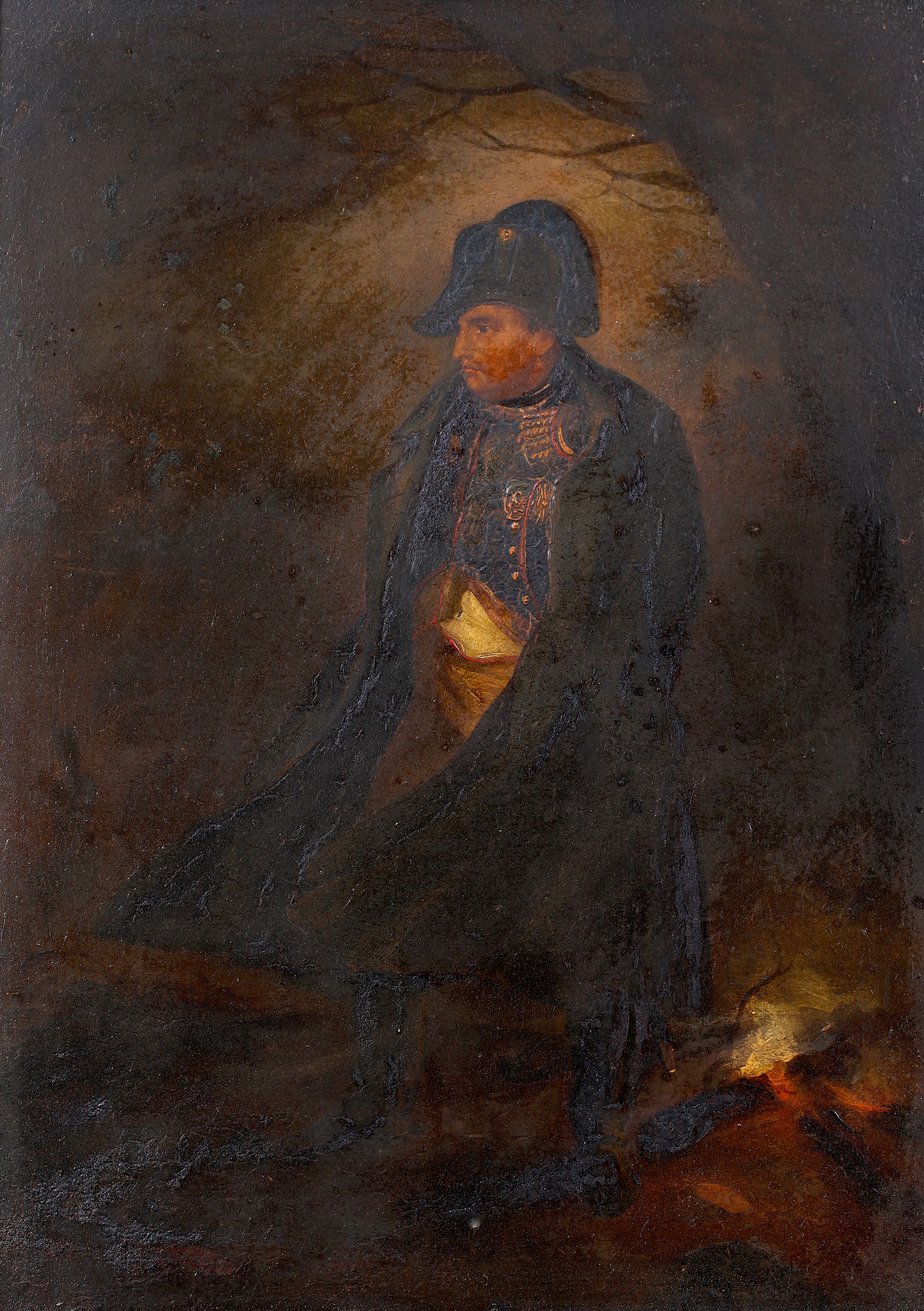 Bonhams : Continental School (19th Century) Portrait of Napoleon ...