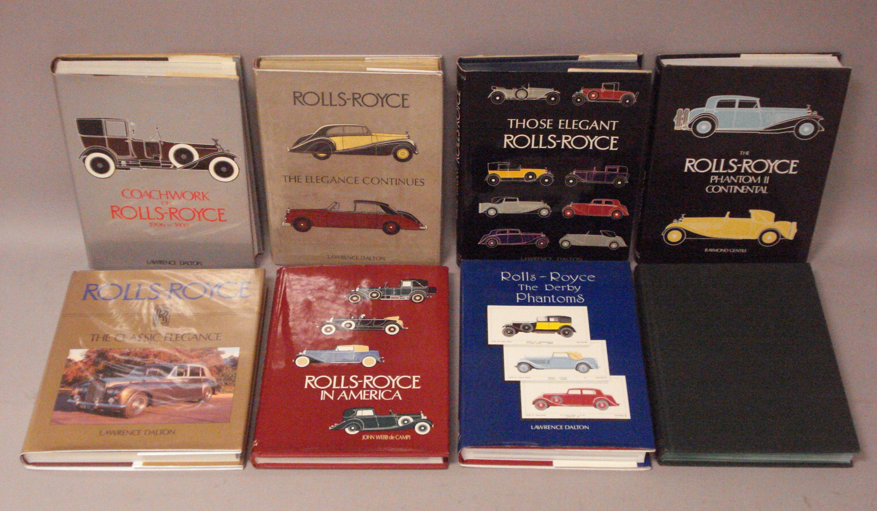 Bonhams Cars : Seven Rolls-Royce books, published by Dalton Watson,