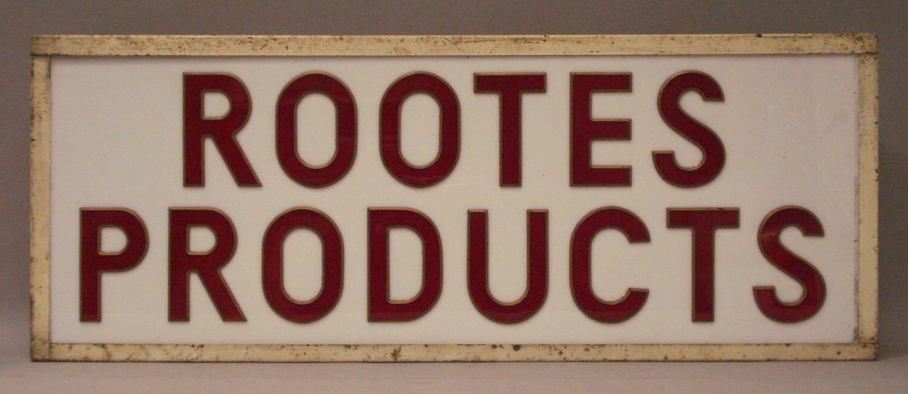Bonhams Cars : A Rootes Products illuminating Perspex hanging display sign,