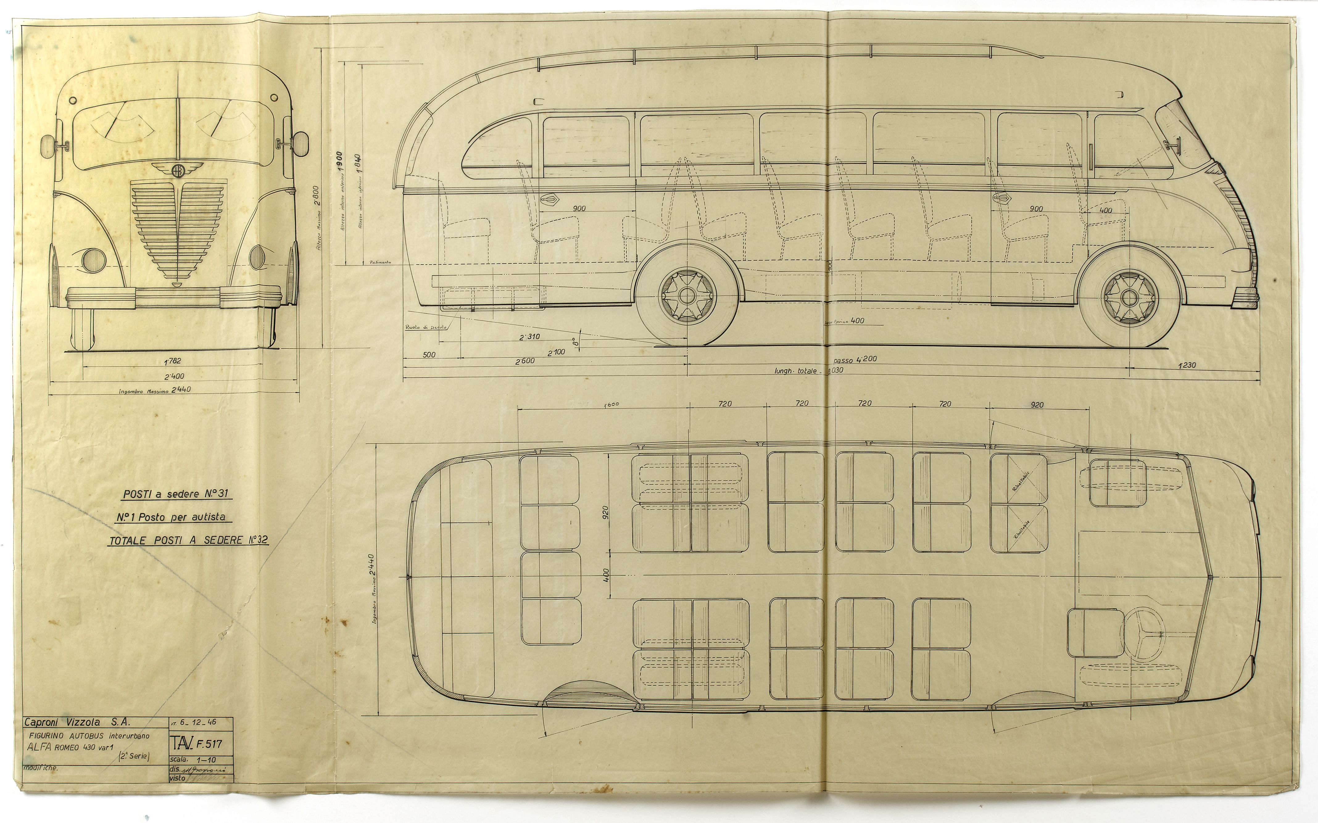 Bonhams Cars : Three 1:10 scale Alfa Romeo commercial vehicle design ...