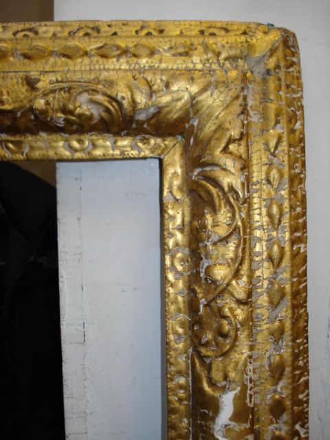 Bonhams : An English 18th Century carved and gilded Lely frame