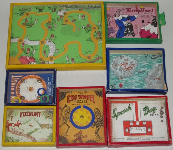 Bonhams : R Journet Dexterity Puzzles 7