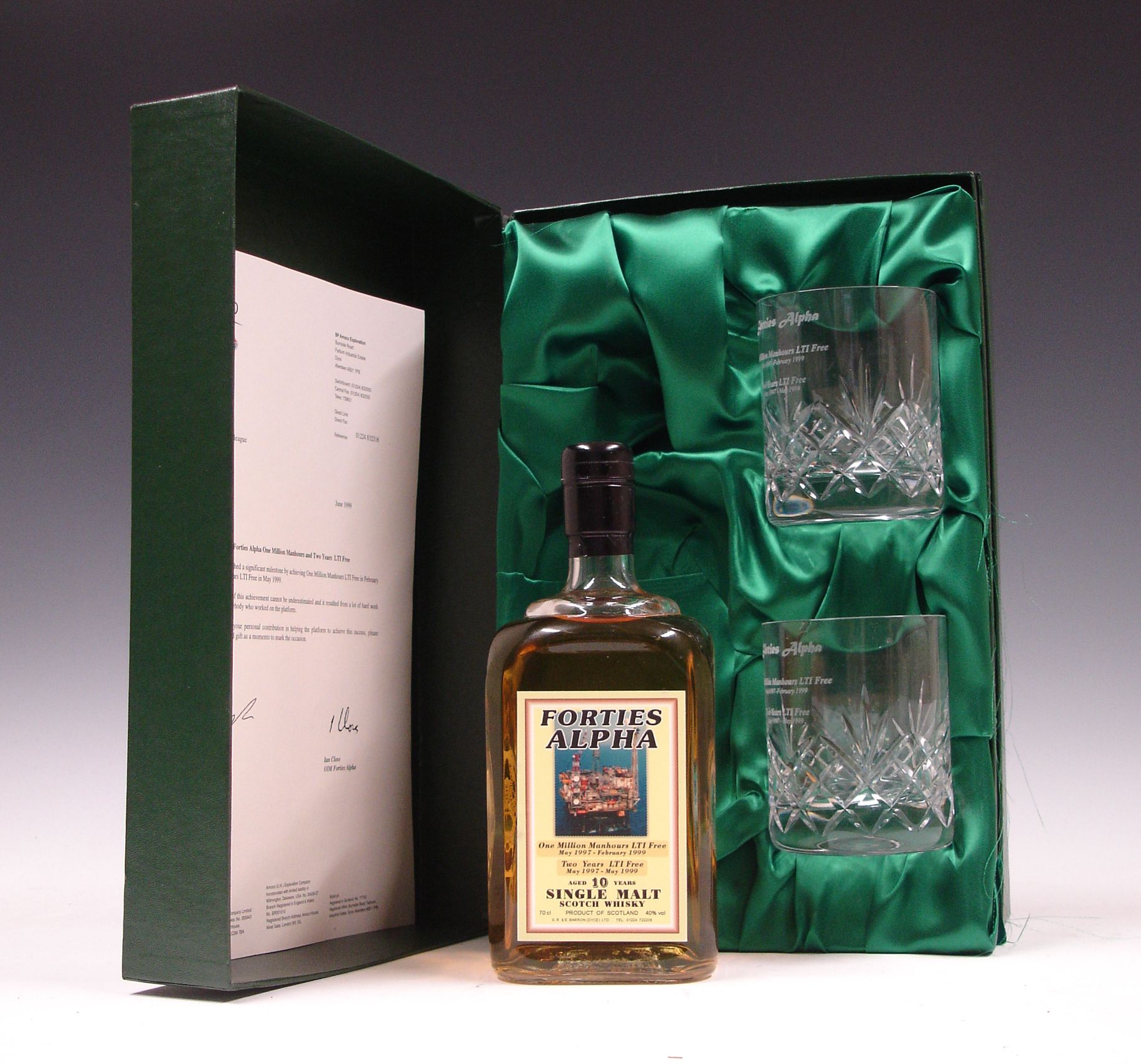 Bonhams : Forties Alpha-10 year old