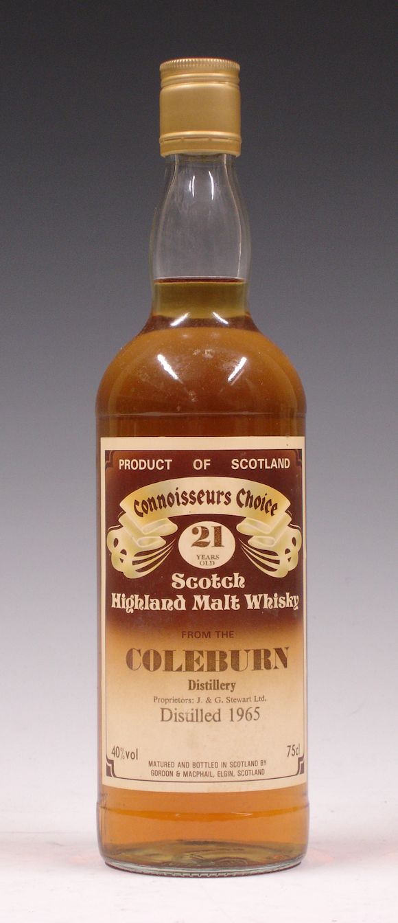 Bonhams : Coleburn-21 year old-1965