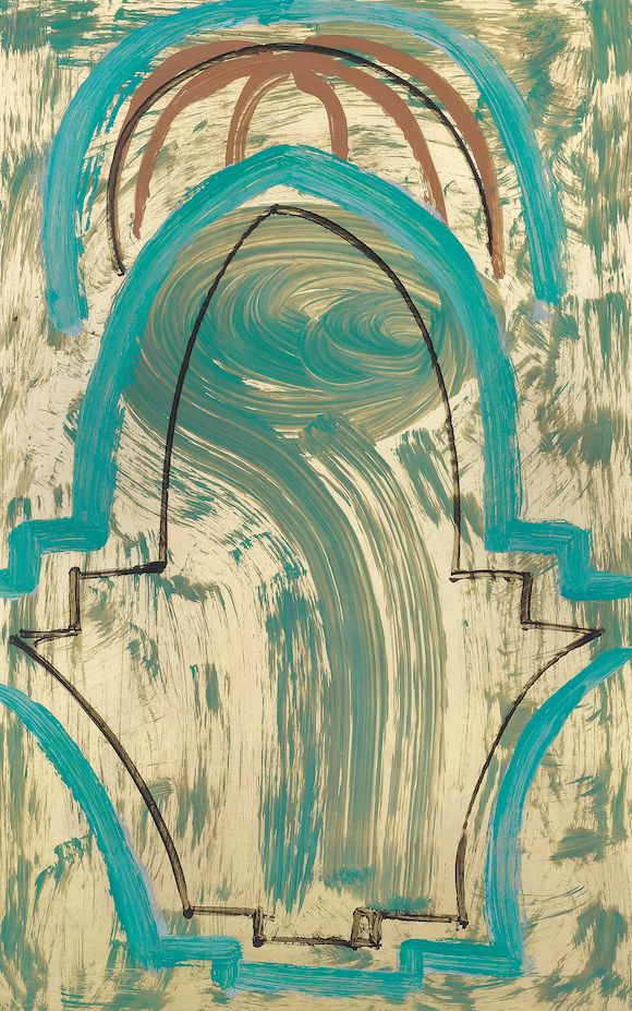 Bonhams : Kate Nicholson (British, born 1929) 'Resting Place of the ...