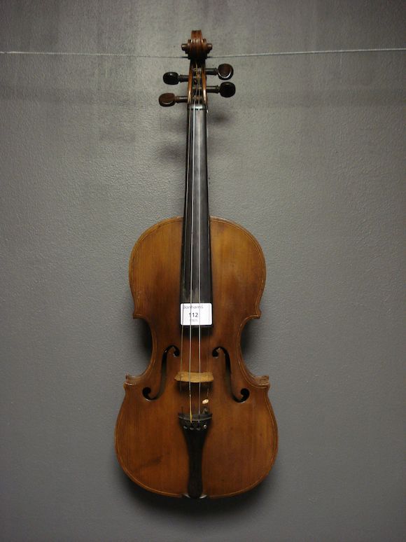 Bonhams : An interesting Violin, circa 1900 (1)