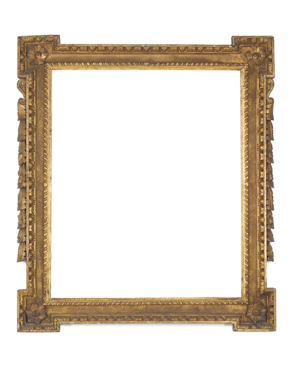 Bonhams : An English 18th Century carved and gilded Kent frame