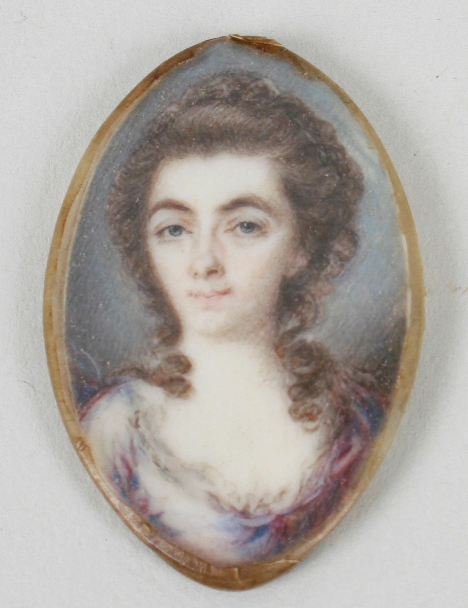 Bonhams : French School, circa 1785 Sarah Gunn, wife of 1st Bart ...