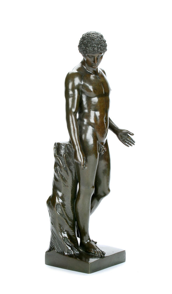 Bonhams A 19th Century Patinated Bronze Figure Of The So Called