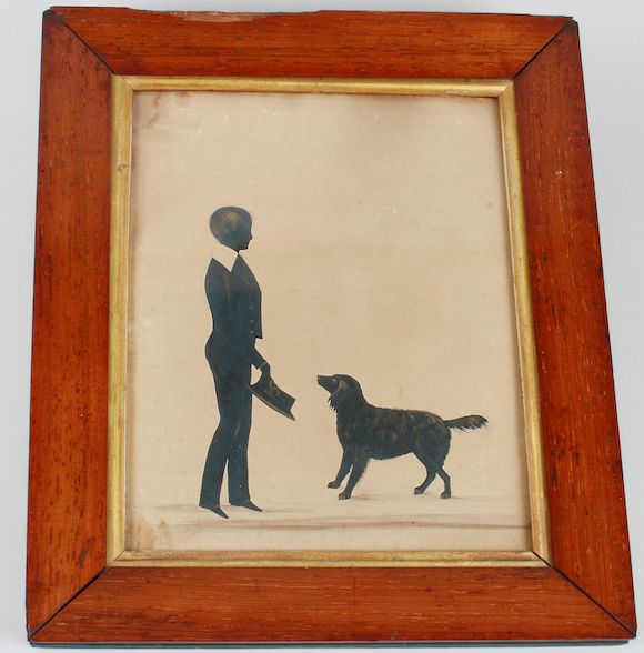 Bonhams : English School, circa 1840 A silhouette of Pierce Butler as a ...