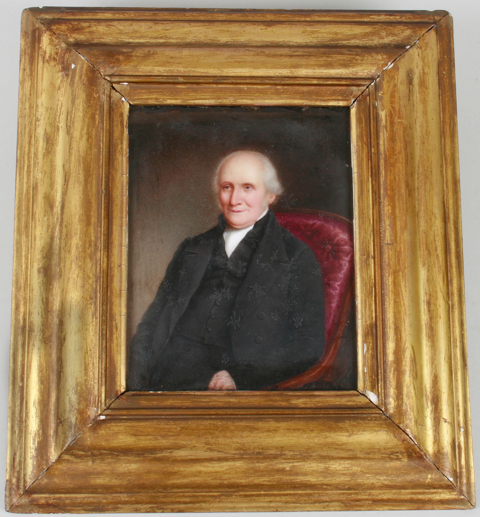 Bonhams : S. Chesters (British, active 1845-1857) Two portraits of ...