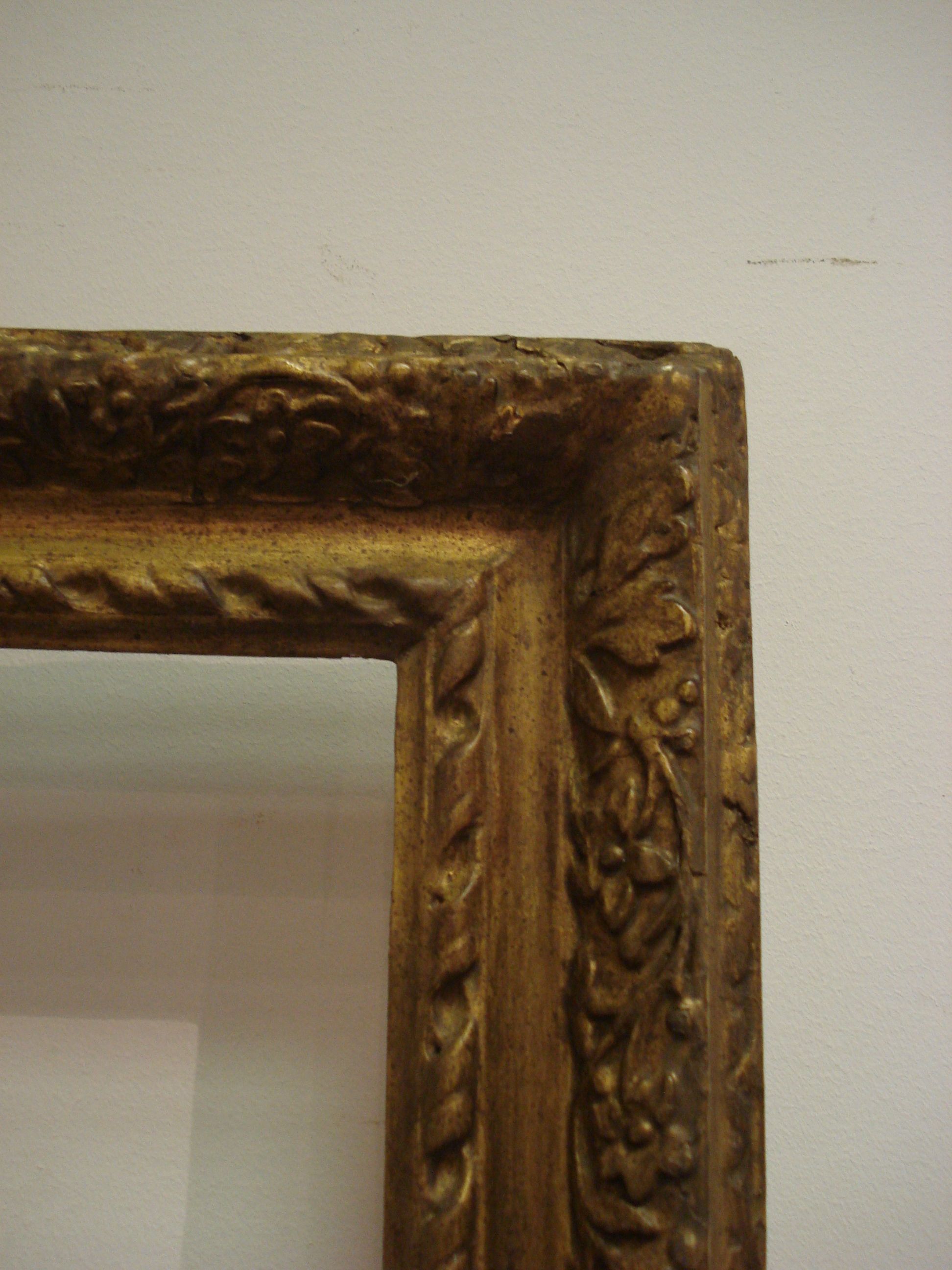 Bonhams : An English 18th Century carved and gilded Lely frame