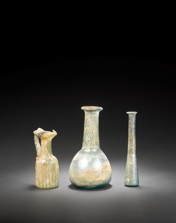 Bonhams Three Roman Glass Vessels 3