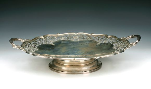 Bonhams : A two handled shallow bowl by Clement Charles Pilling ...
