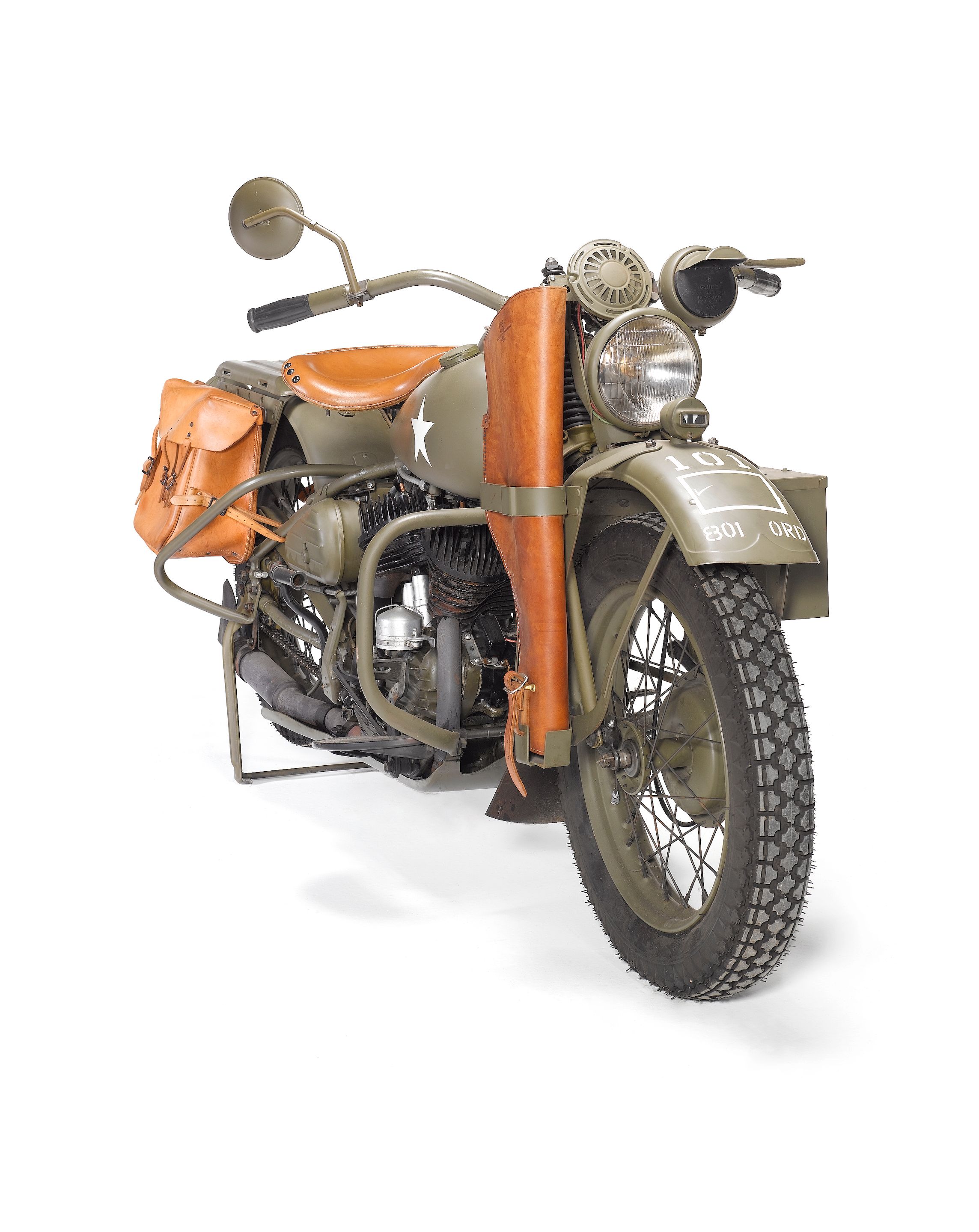 Bonhams Cars : c.1942 Harley-Davidson 739cc WLA Engine no. 42WLA56377