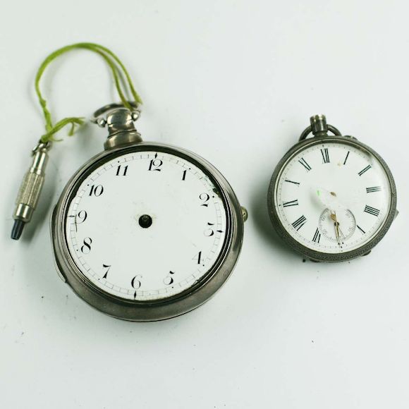 Bonhams : William Harrison - a silver pair cased pocket watch ...