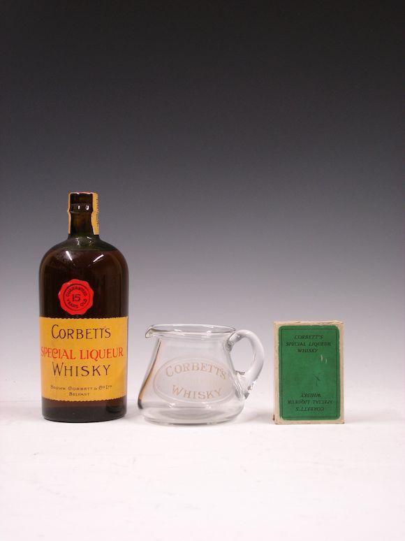 Bonhams : Corbett's Special Liqueur-Guaranteed 15 years old