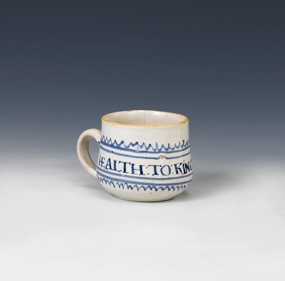 Bonhams : A rare and important London delftware Charles II ...