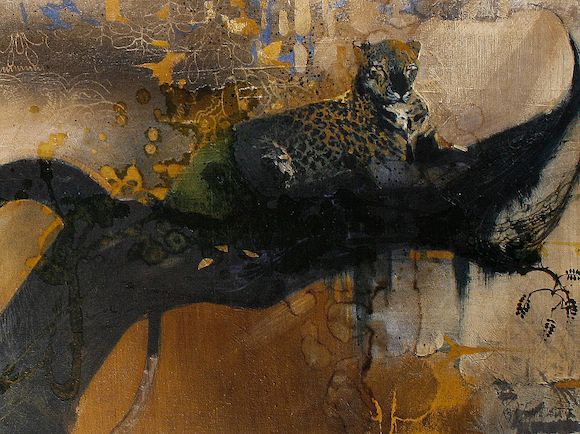 Bonhams : Keith Joubert (South African, born 1948) Night predator