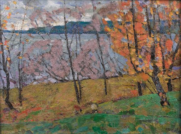 Bonhams : Nikolai Efimovich Timkov (Russian, 1912-1993) 'Autumn'